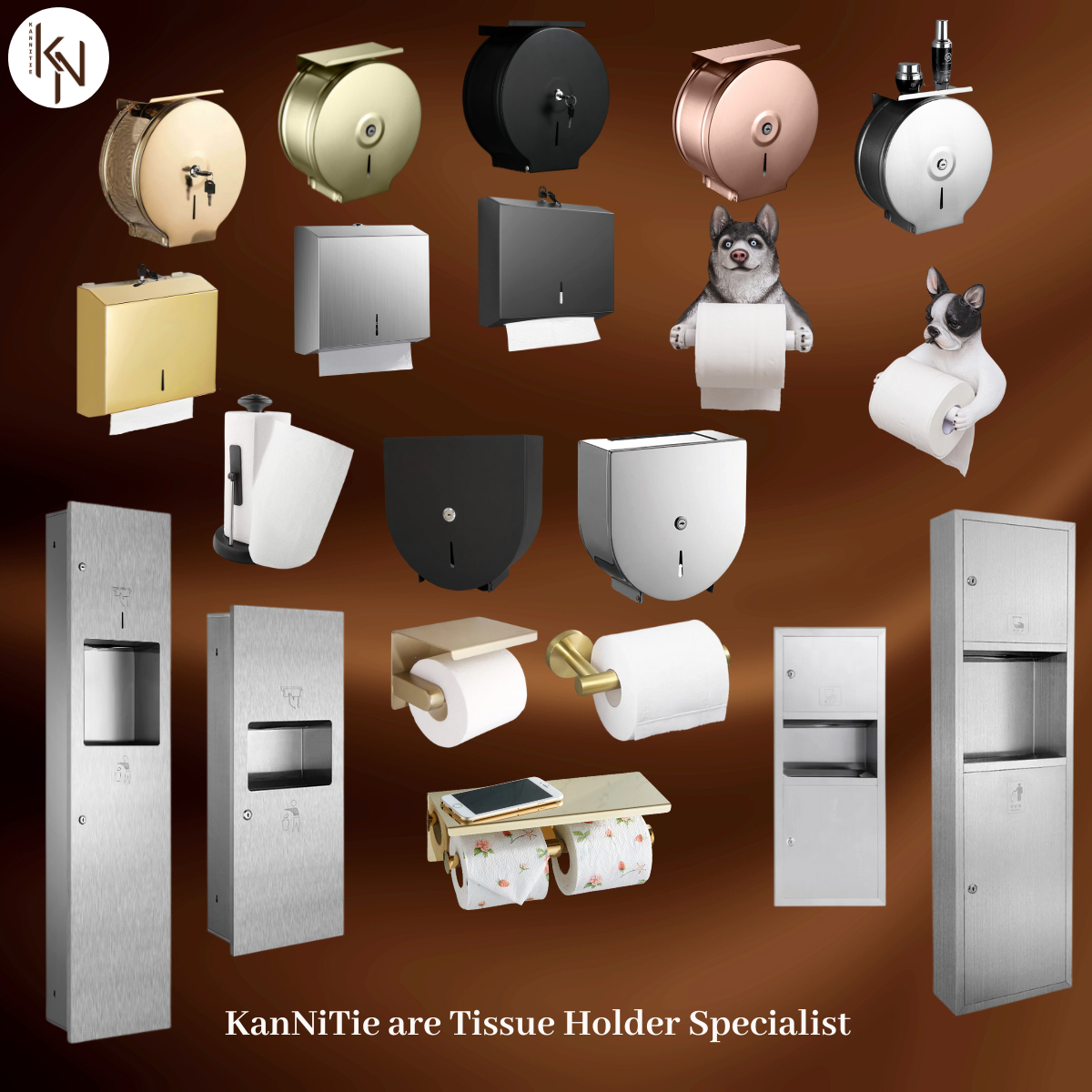 ที่ใส่ทิชชู่ตกแต่งบ้าน - KanNiTie